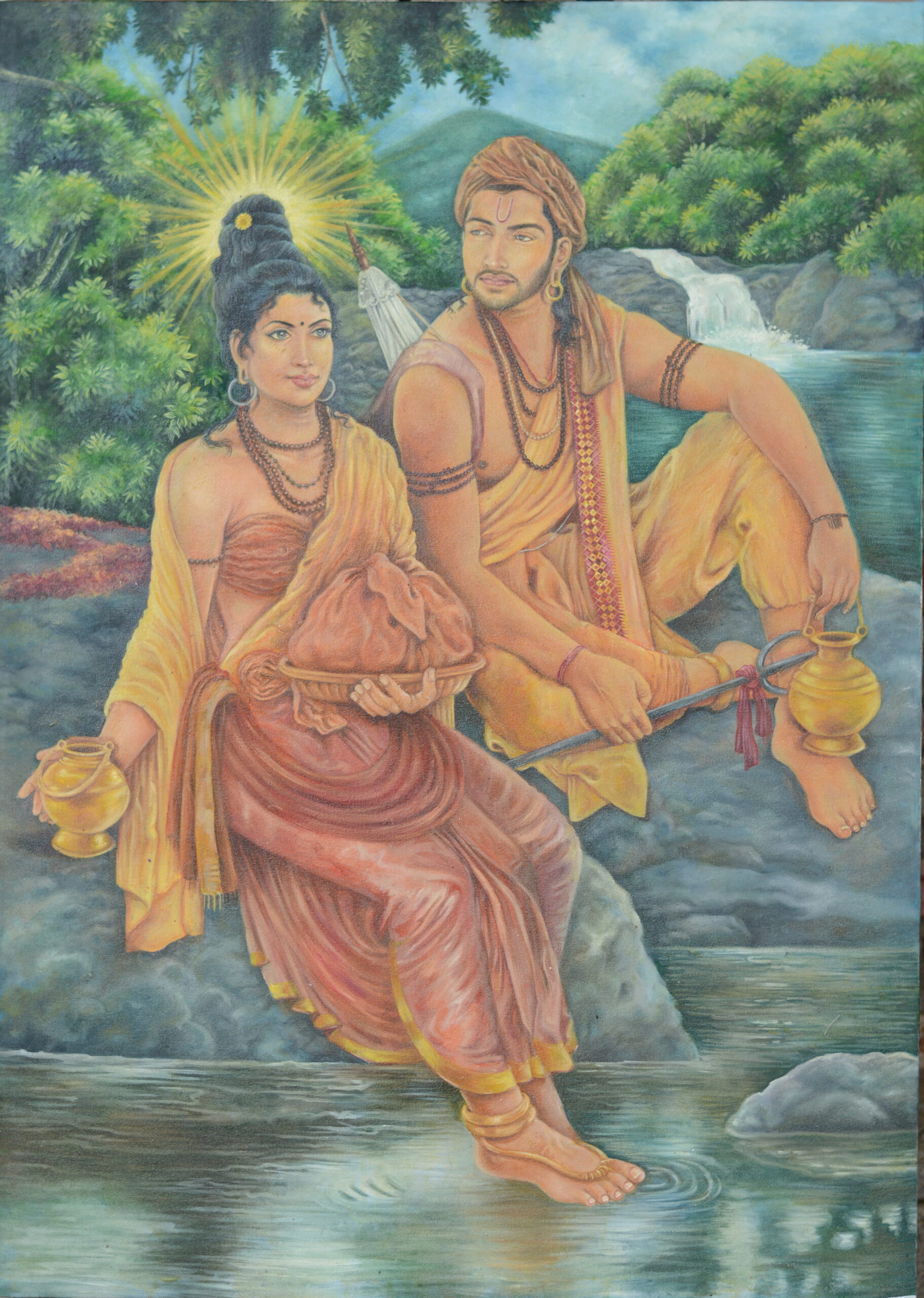 Princess Hemamala and Prince Dantha_P. Ashan Isuranga Perera – WhiteCanvas